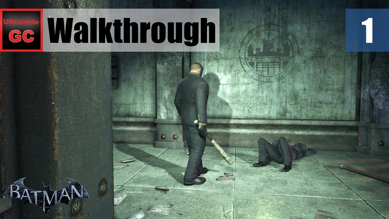 Batman: Arkham Origins [#01] - Blackgate Prison Intro || Walkthrough ...