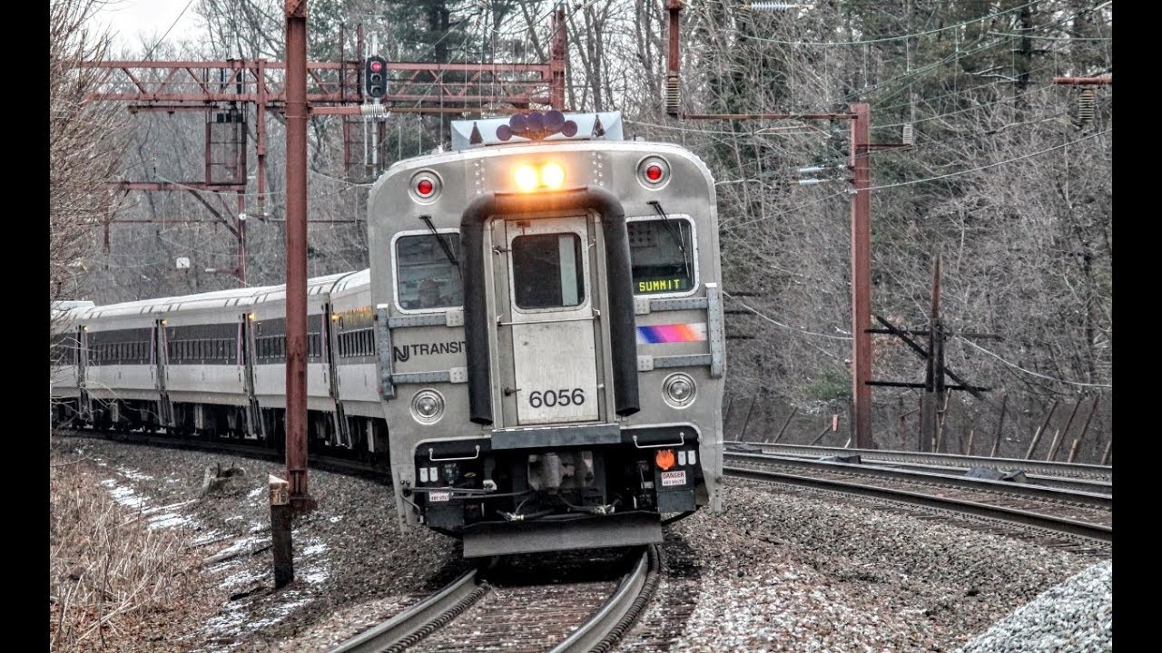 Brief NJ Transit Action at Maplewood Station [1080p60] - YouTube