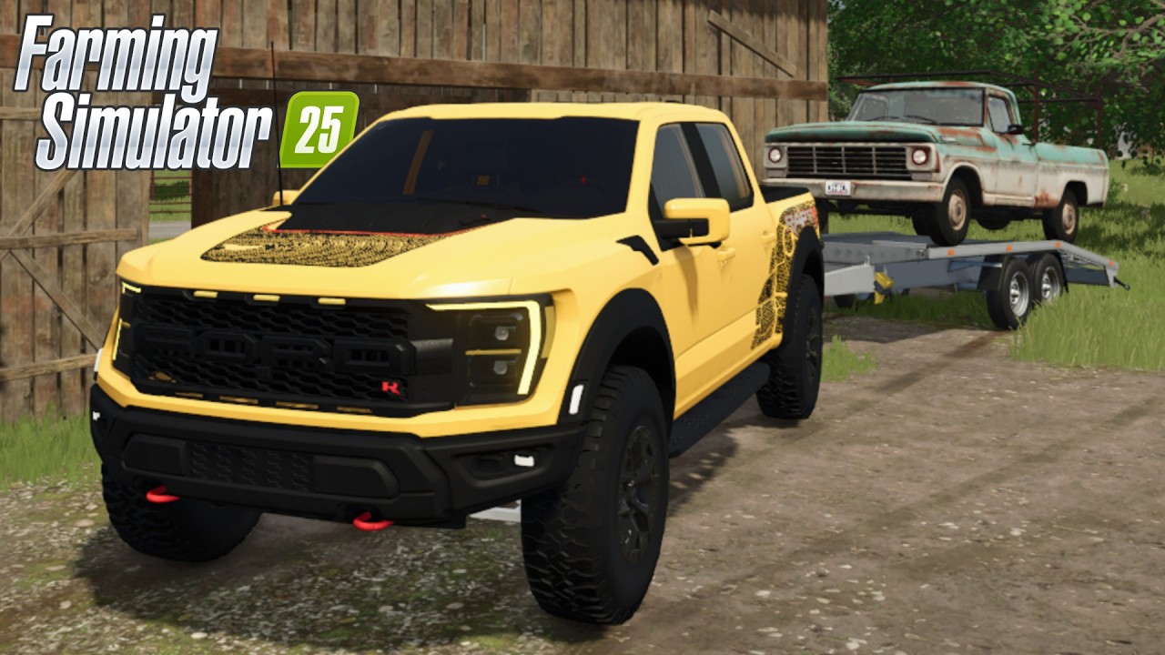 FS25 - Ford F-150 Raptor R - NEW CAR MOD for Farming Simulator 2025 ...