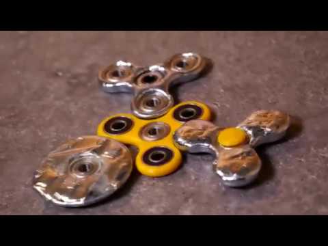 DIY Gallium Fidget Spinner - YouTube