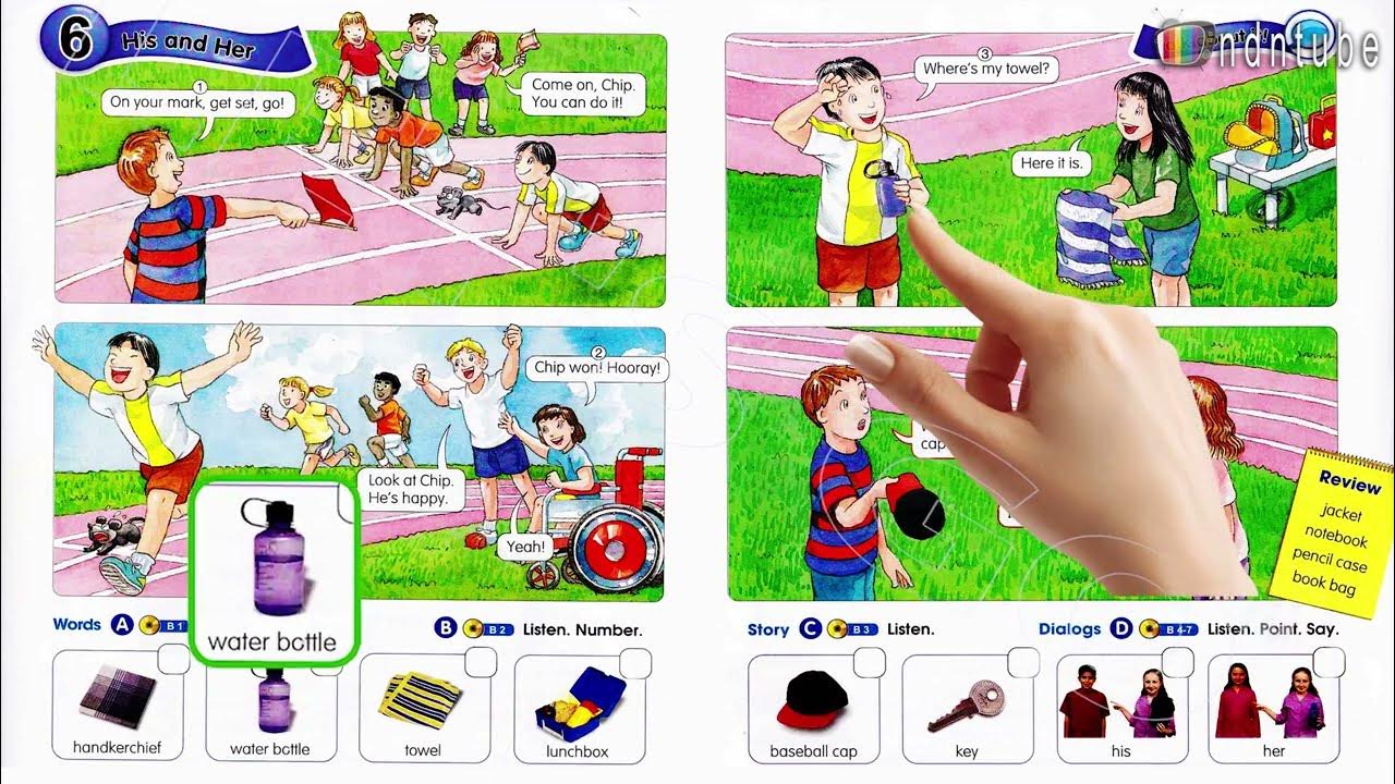 SUPERKIDS 3 - UNIT 6: HIS AND HER - đại từ sở hữu - YouTube