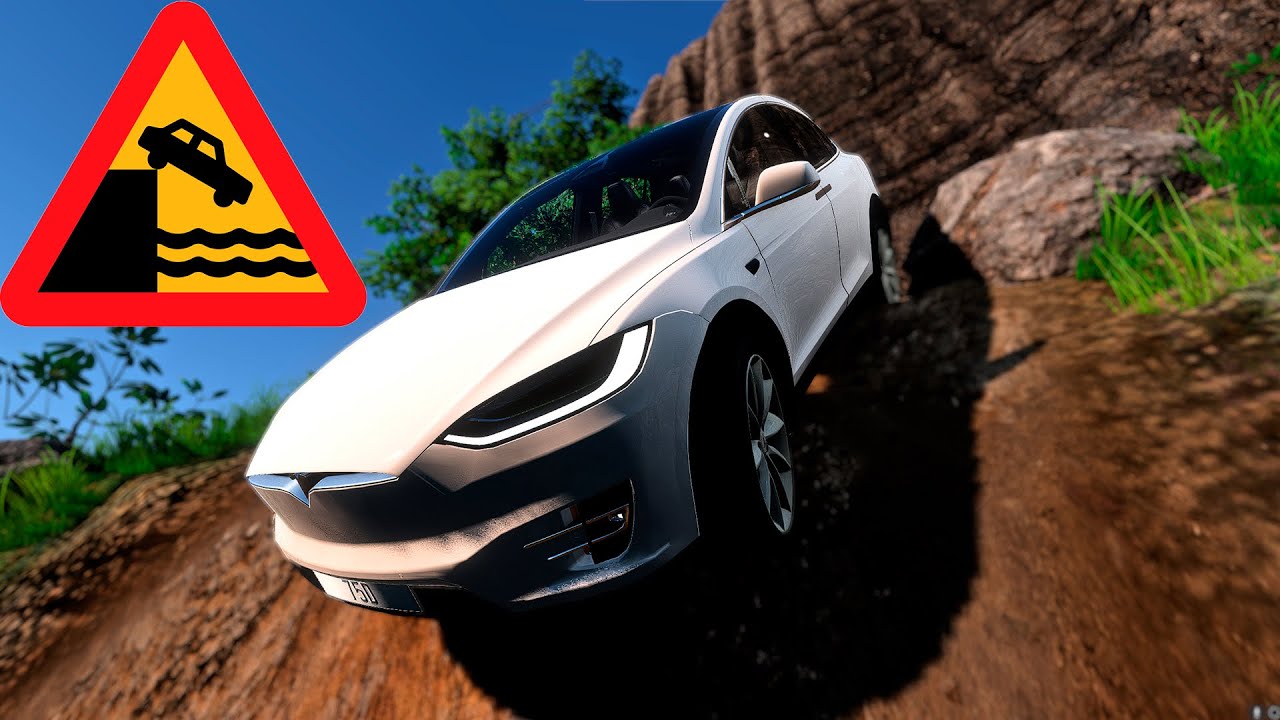 Cliff Drops #7 - BeamNG DRIVE | Wheels Destructor - YouTube