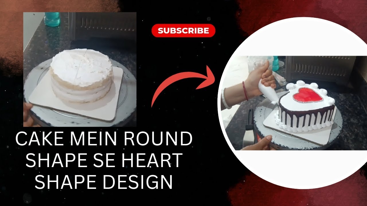 #round shape se heart shape design - YouTube