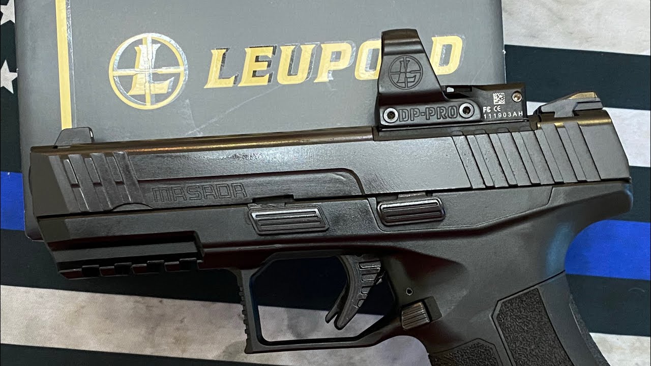 Leupold DeltaPoint Pro Unboxing and IWI MASADA Install - YouTube