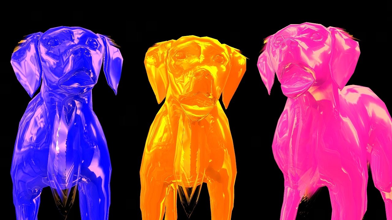 Dog Color Song Collection For Kids || Learning Animals Color Song For ...