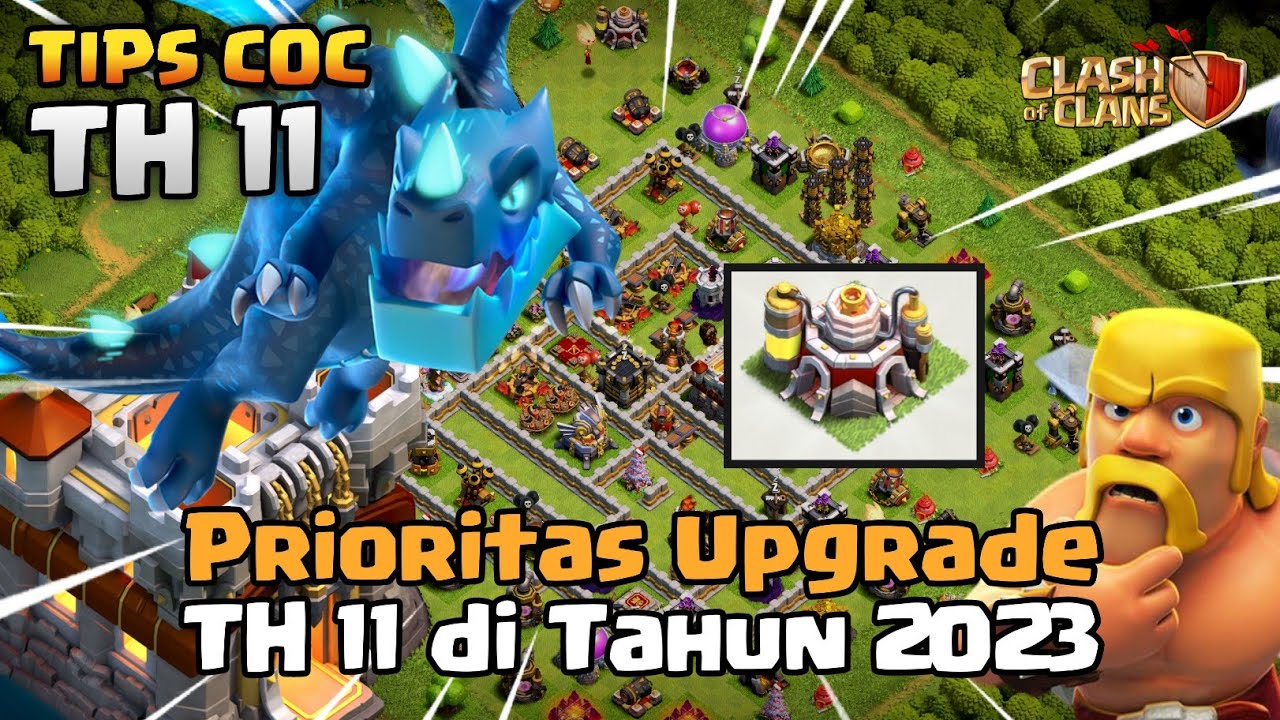 Prioritas Upgrade TH 11 di tahun 2023 | COC Indonesia - YouTube