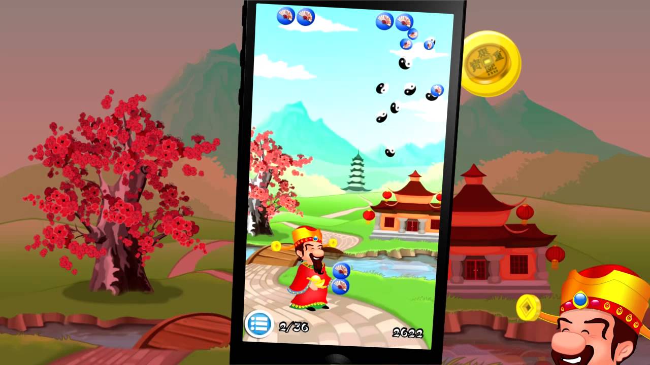 Bubble Shooter Adventures: 新年快乐 | Chinese New Year on Mobile Game by ...