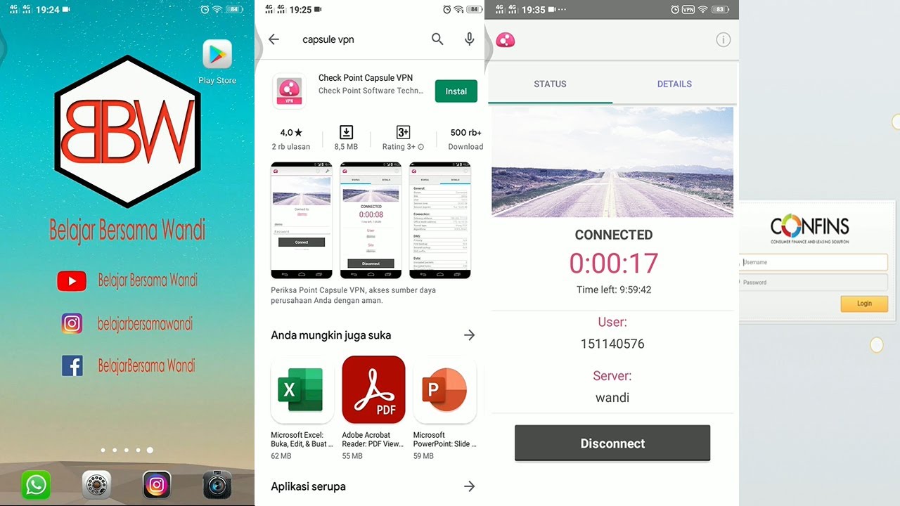 [MUDAH] Install dan Setting Check Point Capsule VPN - YouTube
