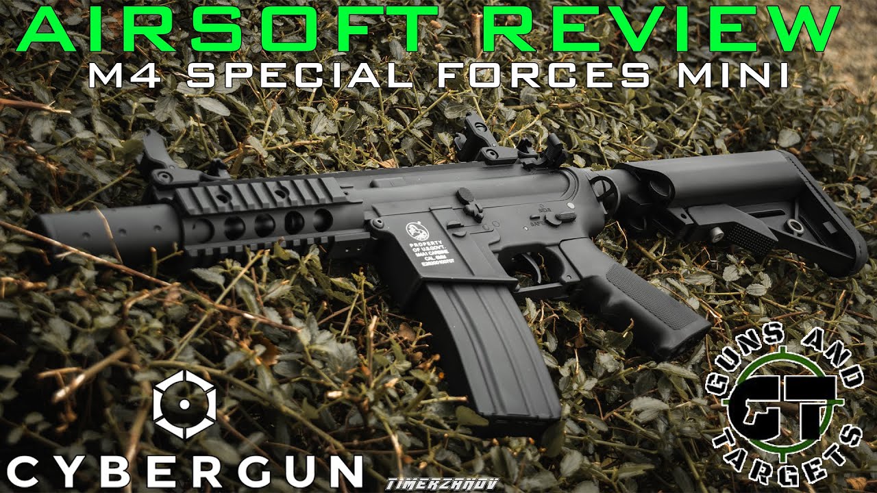Airsoft Review #19 Cybergun Colt M4 Special Forces Mini AEG (GUNS AND ...