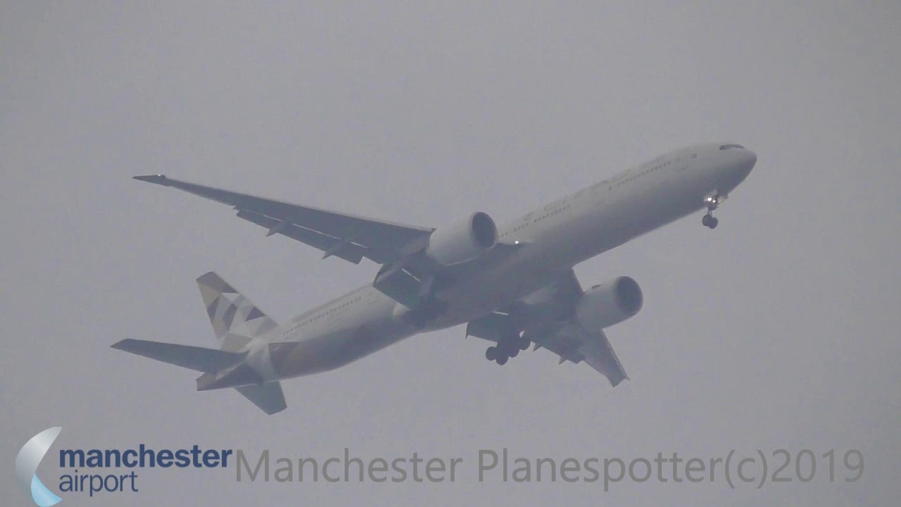 (HD) Etihad Airways Boeing 777-3FX(ER) A6-ETB On EY21 Heading To ...