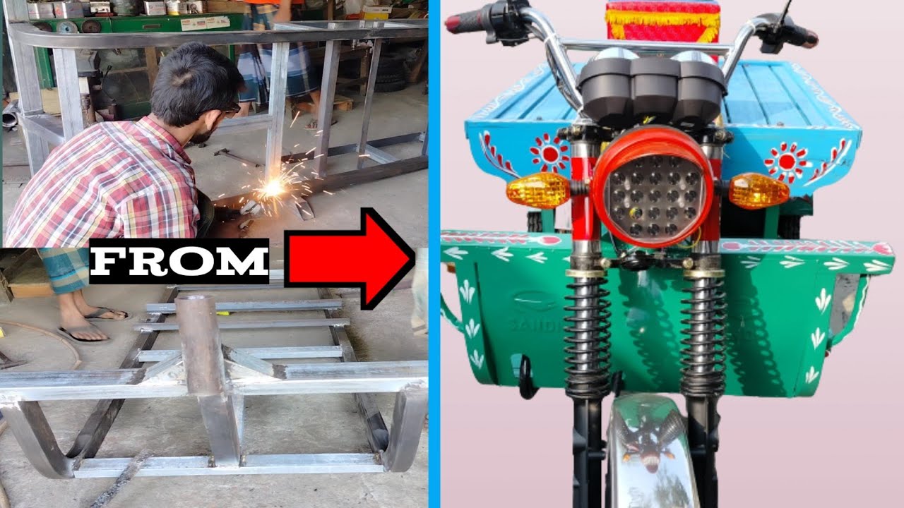 How is the chassis of autovan made? auto rickshaw.covarven easy bike ...