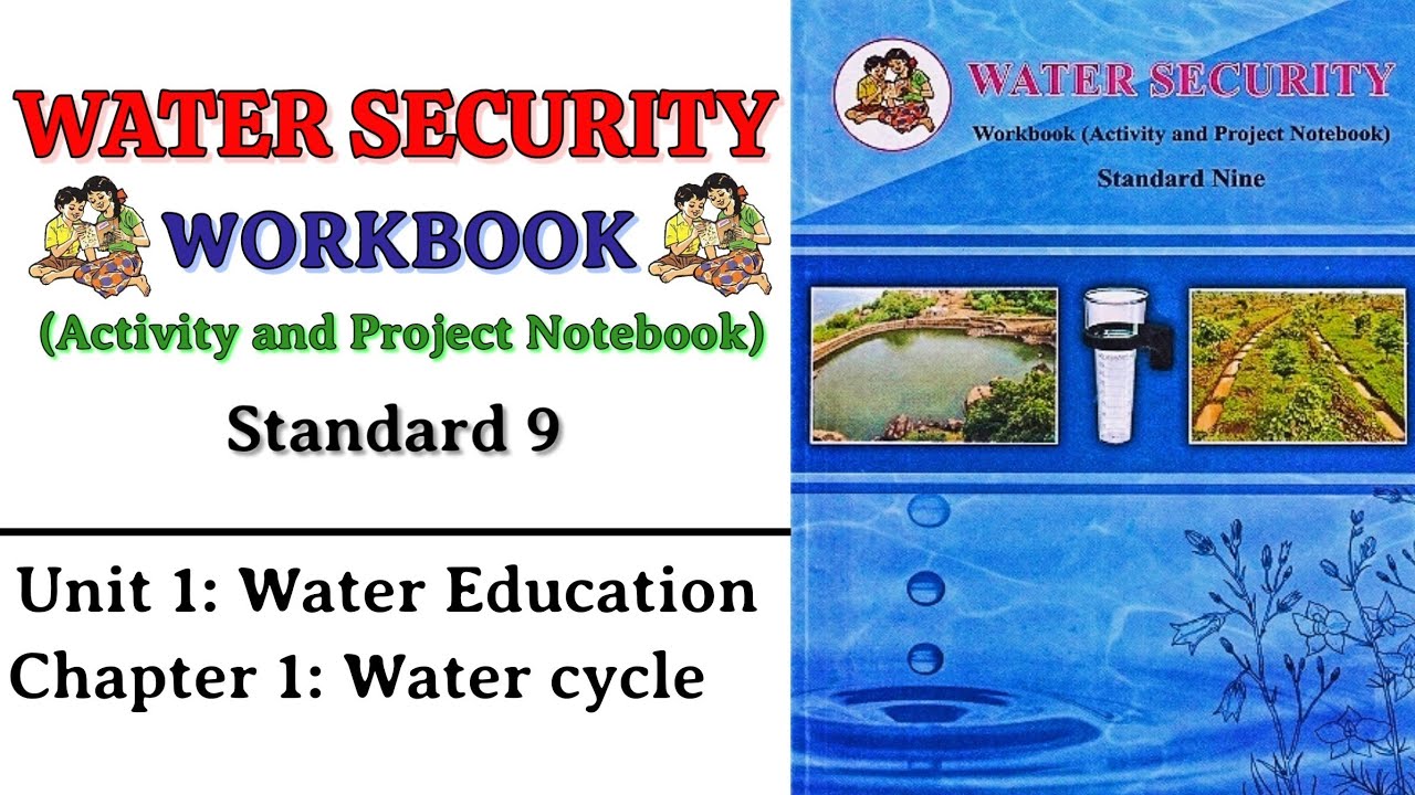 Chapter 1 Water cycle | water Security class 9th workbook | jal ...