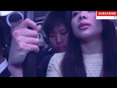 My sister is going to work with her co-worker (JAPAN BUS VLOG) 4