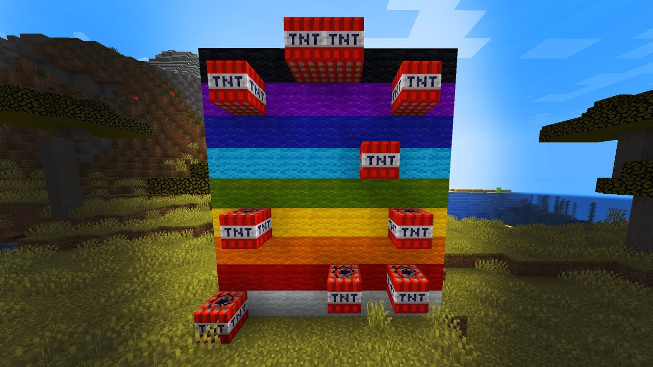 tnt + realistic blocks = beautiful - YouTube