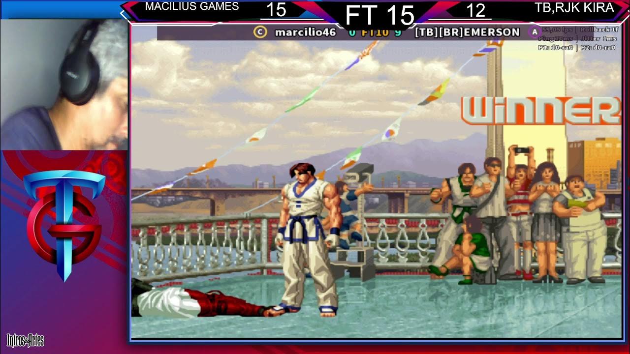 MACILIUS GAMES VS TB,RJK KIRA KOF 2002 FT 15 DEPOIS RANKEADA FC2 VENHAM - YouTube