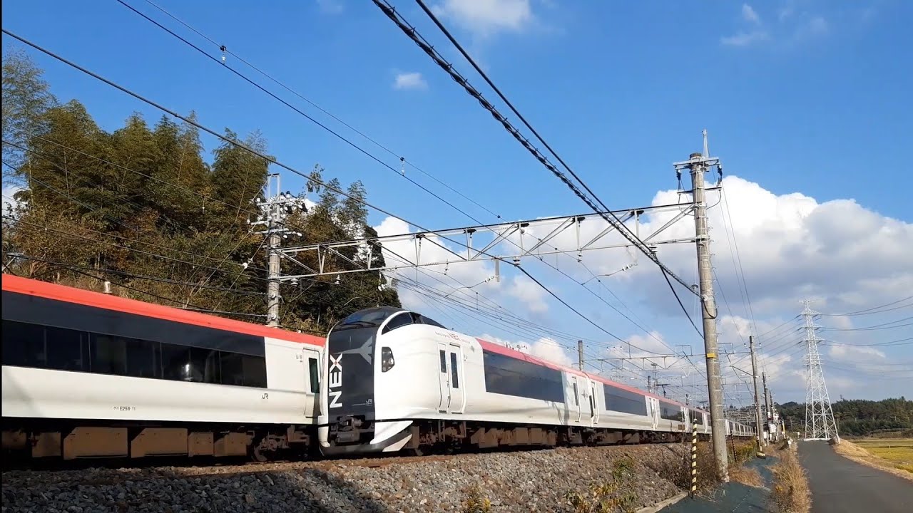 Narita Line (Ltd. Exp. Narita Express for Shinjuku and Ofuna) - YouTube