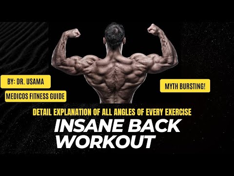 Complete Back Workout with explanation of all angles of every single exercise # ...