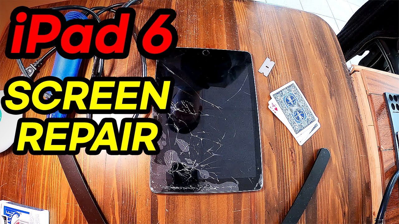 iPad 6 Screen Replacement (A1893) - Easy & Precise Instruction! - YouTube