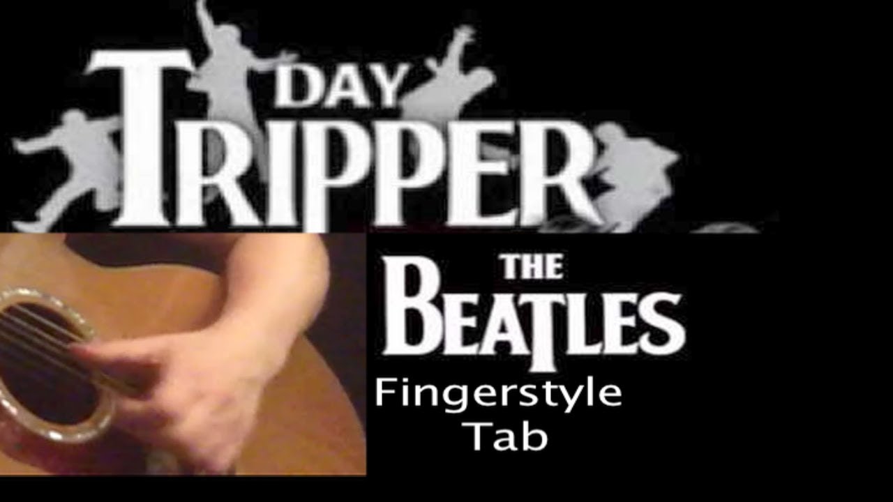 Beatles- Day Tripper (Fingerstyle Tab#52) - YouTube