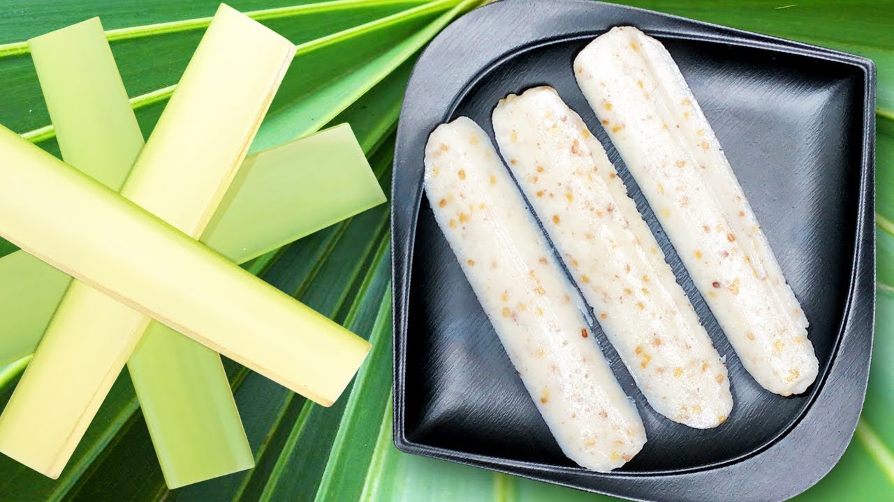 Palm leaves kolukkattai | Traditional Indian Sweet | Panai Olai ...