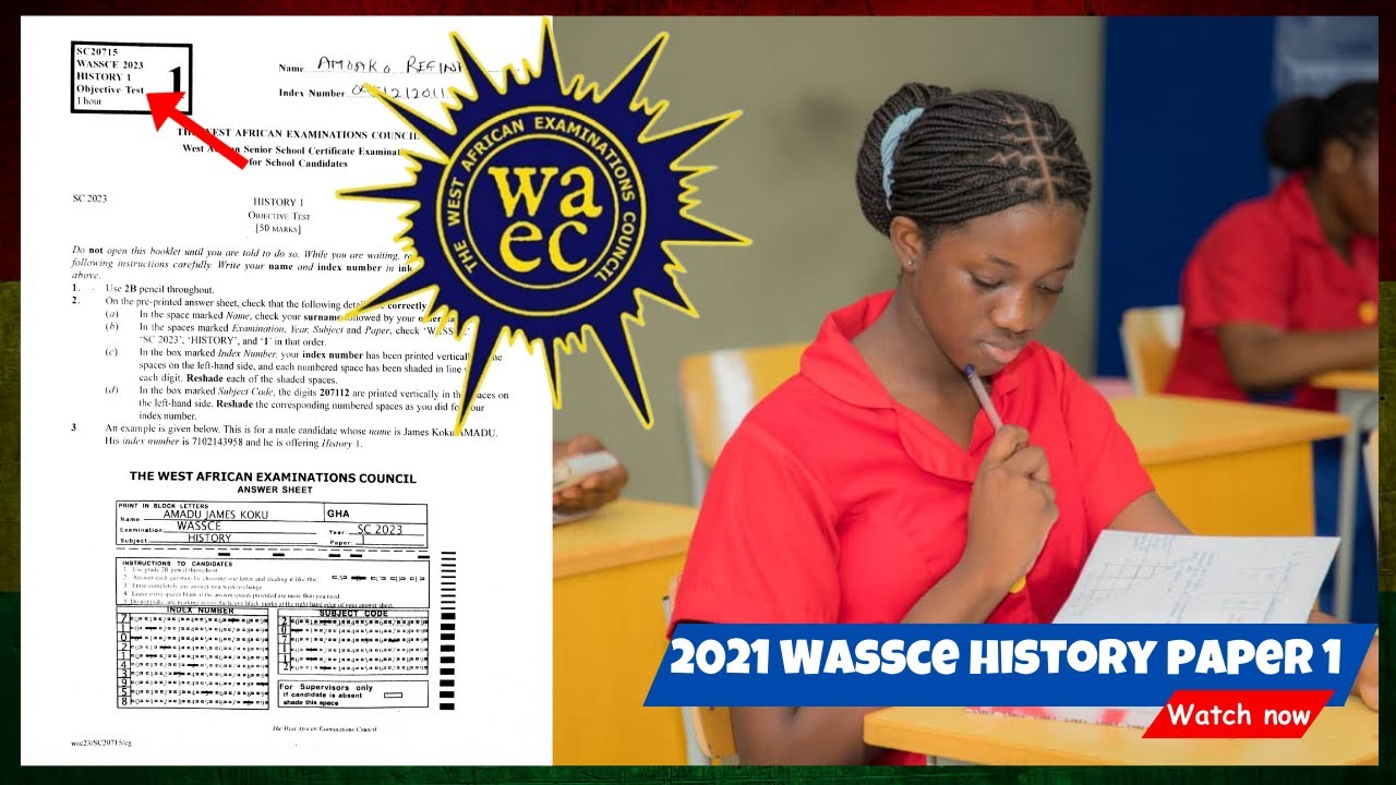 WASSCE 2021 History Past Questions with Answers | 1-50 | WASSCE 2023 ...