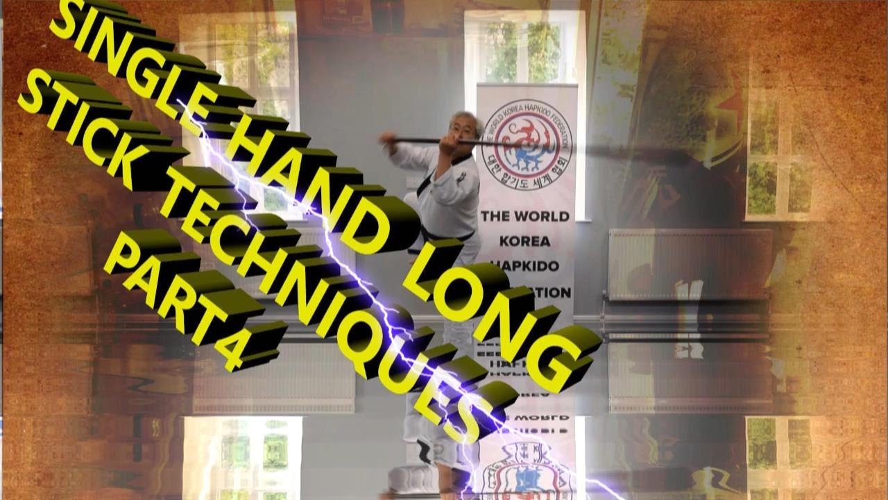 LONG STICK SINGLE HAND TECHNIQUES PART4,장봉, LONG POLE,BO - YouTube