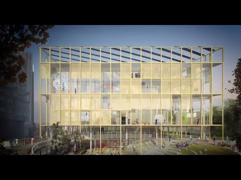 VUB and ULB build a new Learning and Innovation Center together - YouTube