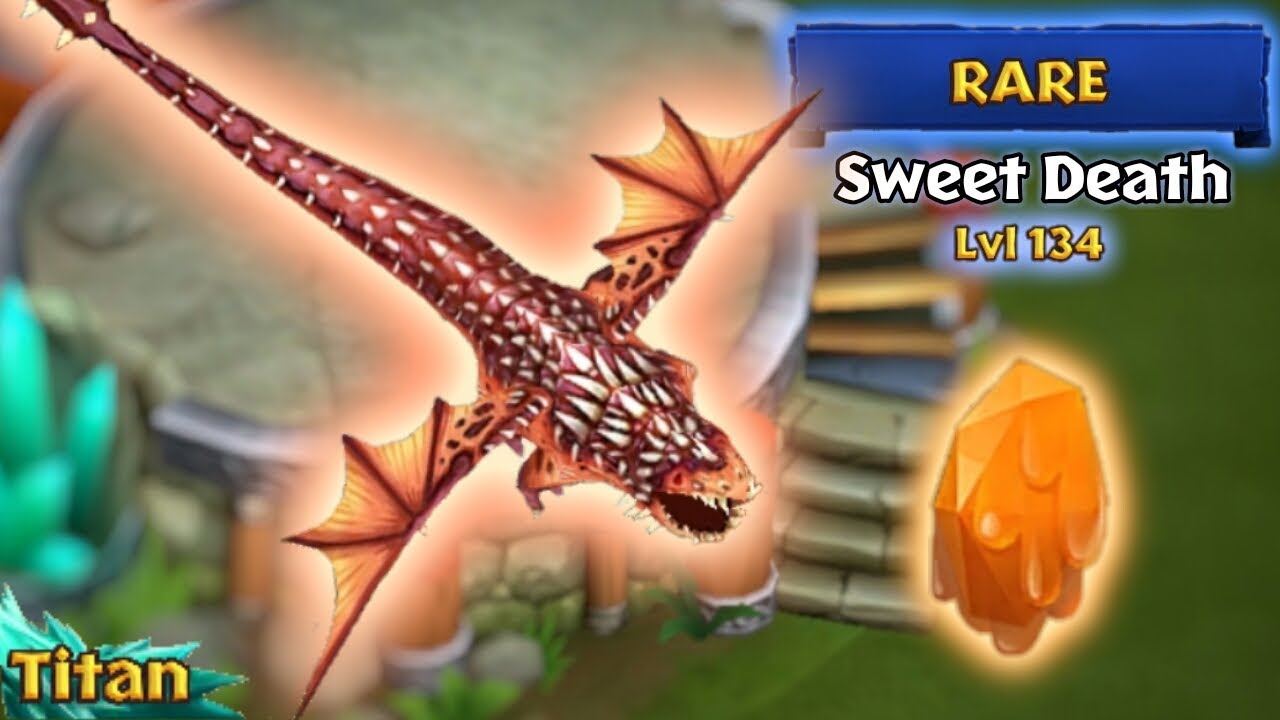 Sweet Death Max Level 134 Titan Mode | Dragons: Rise of Berk - YouTube