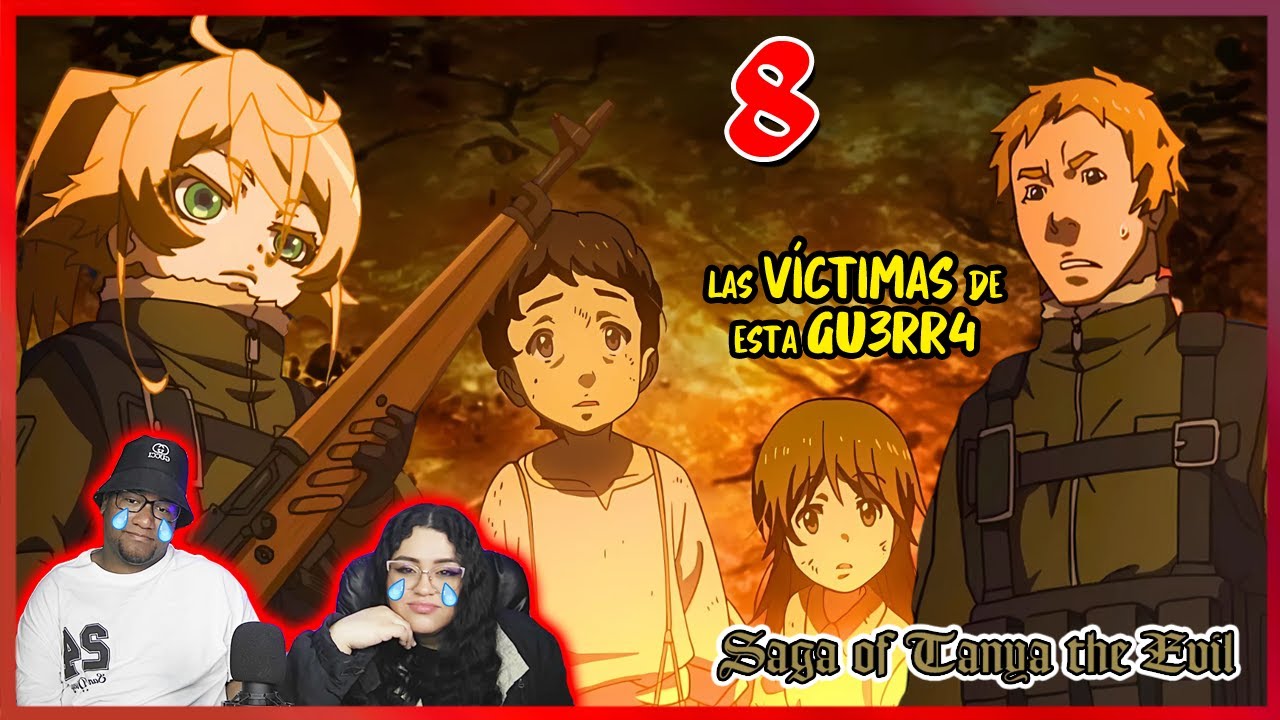 YOUJO SENKI | ¿DE PARTE DE QUIÉN ESTÁ DIOS? 😱 EP 8 SAGA OF TANYA THE ...