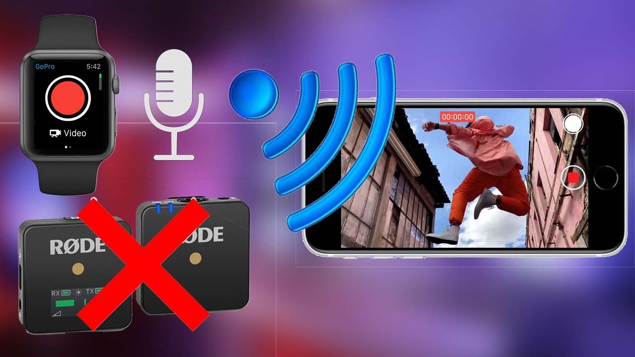 Use Apple Watch as External Audio Recorder - Like Rode Wireless Go or ...