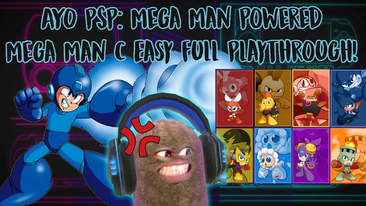 Mega Man Powered Up - Mega Man C Easy Full Playthrough - YouTube