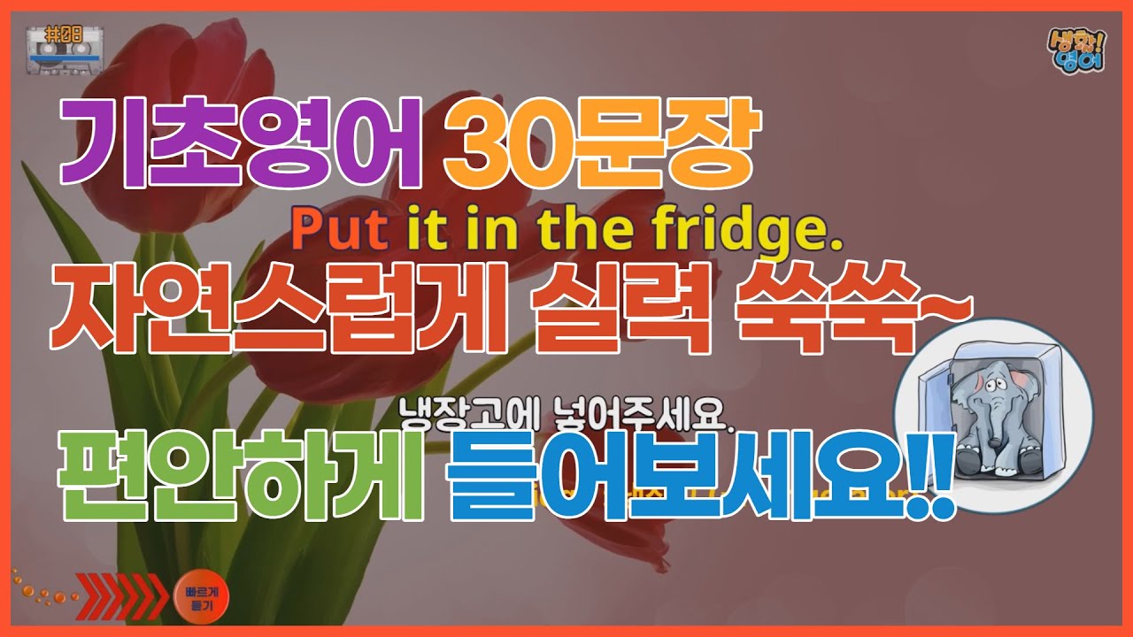 생활영어 기초 생활 영어회화 자연스럽게 실력이 쌓입니다 편안히 재미있게 들어보세요 영어공부 기초영어 영어