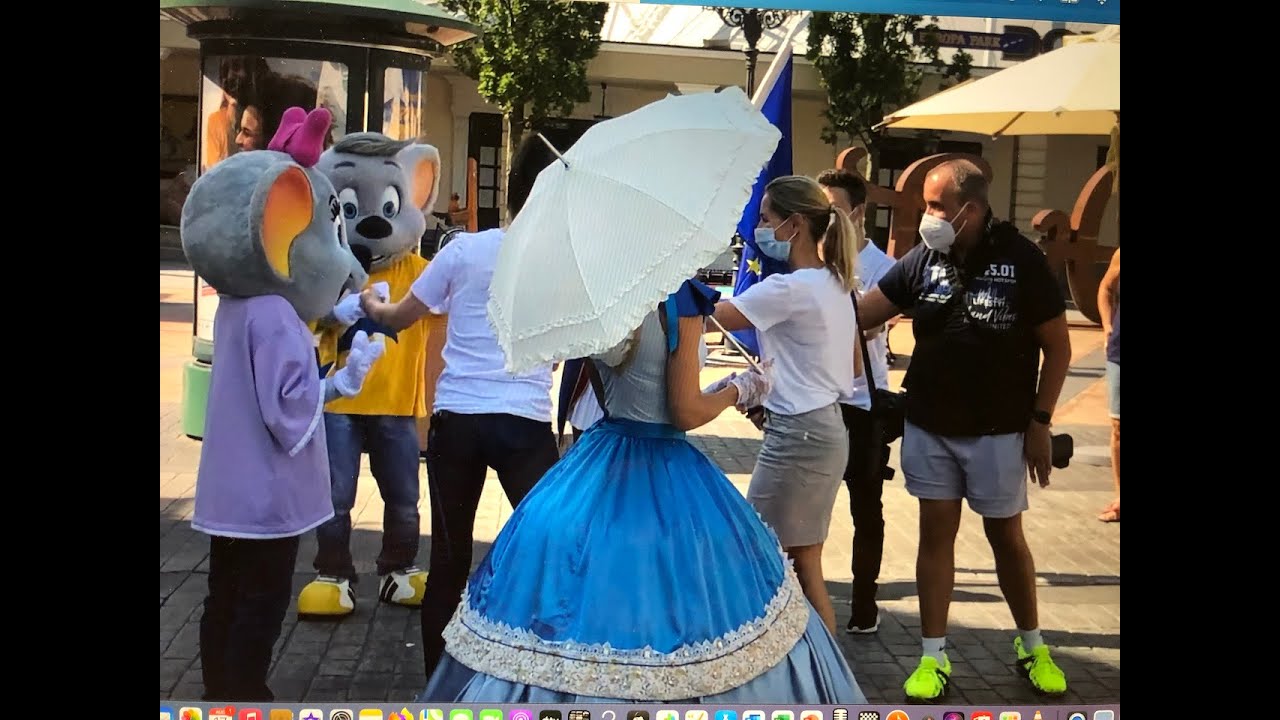 😎😎😎 Live Foto shooting EuroMaus Eingangsbereich Europa Park 17.08.2021 ...