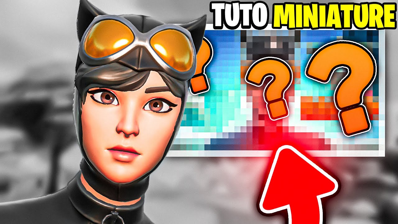 Comment REALISER une MINIATURE Fortnite en 2025 🎨 - YouTube
