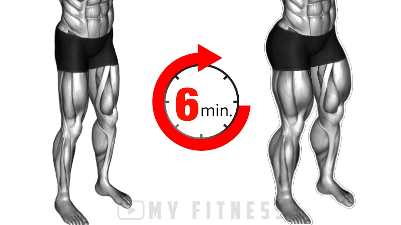 Best Bodyweight Leg Exercises to Build Muscle | Lower Body Workout for ...