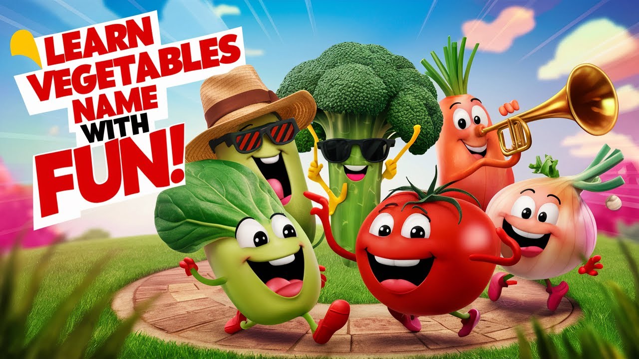 Vegetables Names in English For Kids | Vegetable Names with Pictures ...