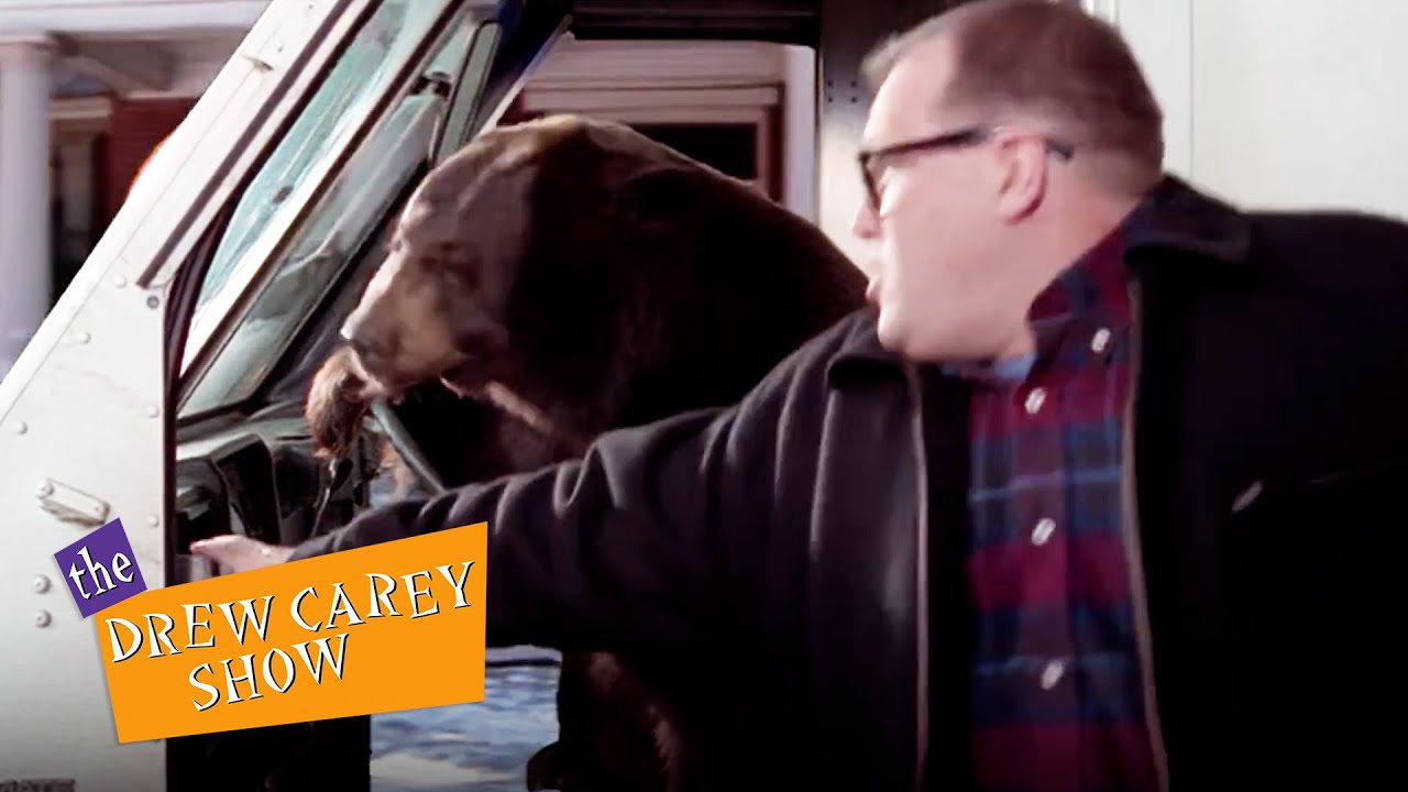 A Bear Is Driving Drew's Beer Truck | The Drew Carey Show - YouTube