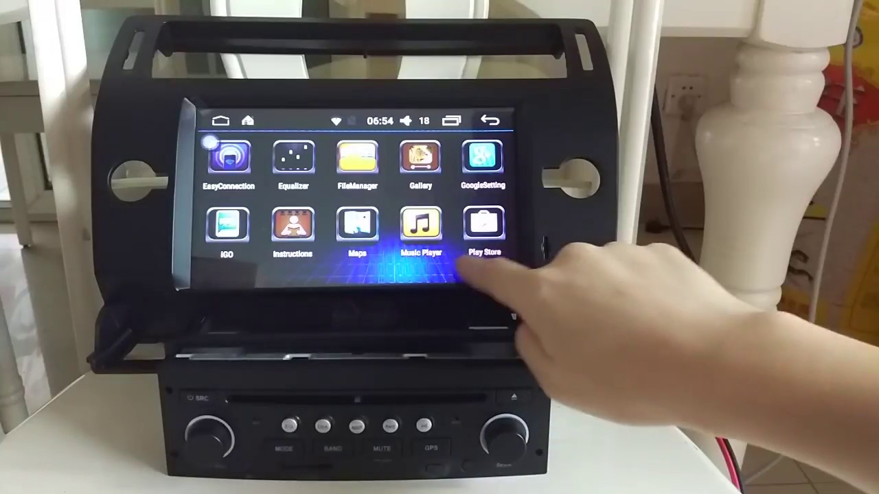 autoradio For Citroen C4 2004-2015 Auto Radio Audio Video GPS ...