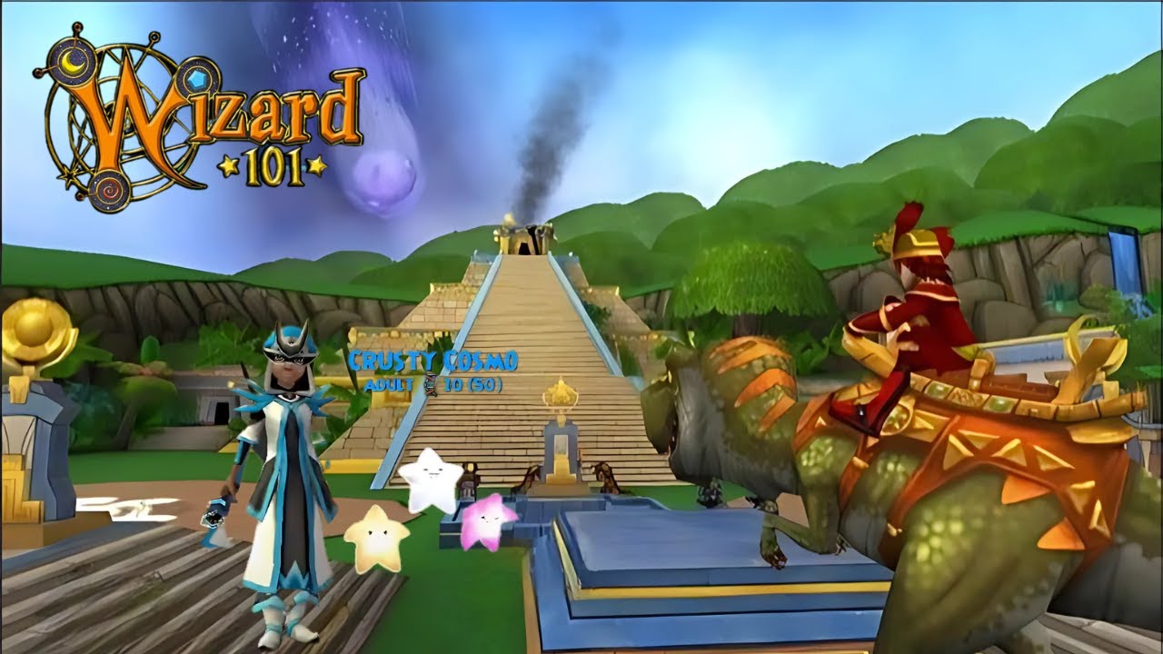Let's Play Wizard 101! ~ Made it to Azteca + new wizards - YouTube
