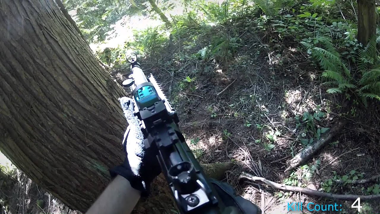 Airsoft MP5 RAS Jungle Warfare US vs Russian Forces - YouTube