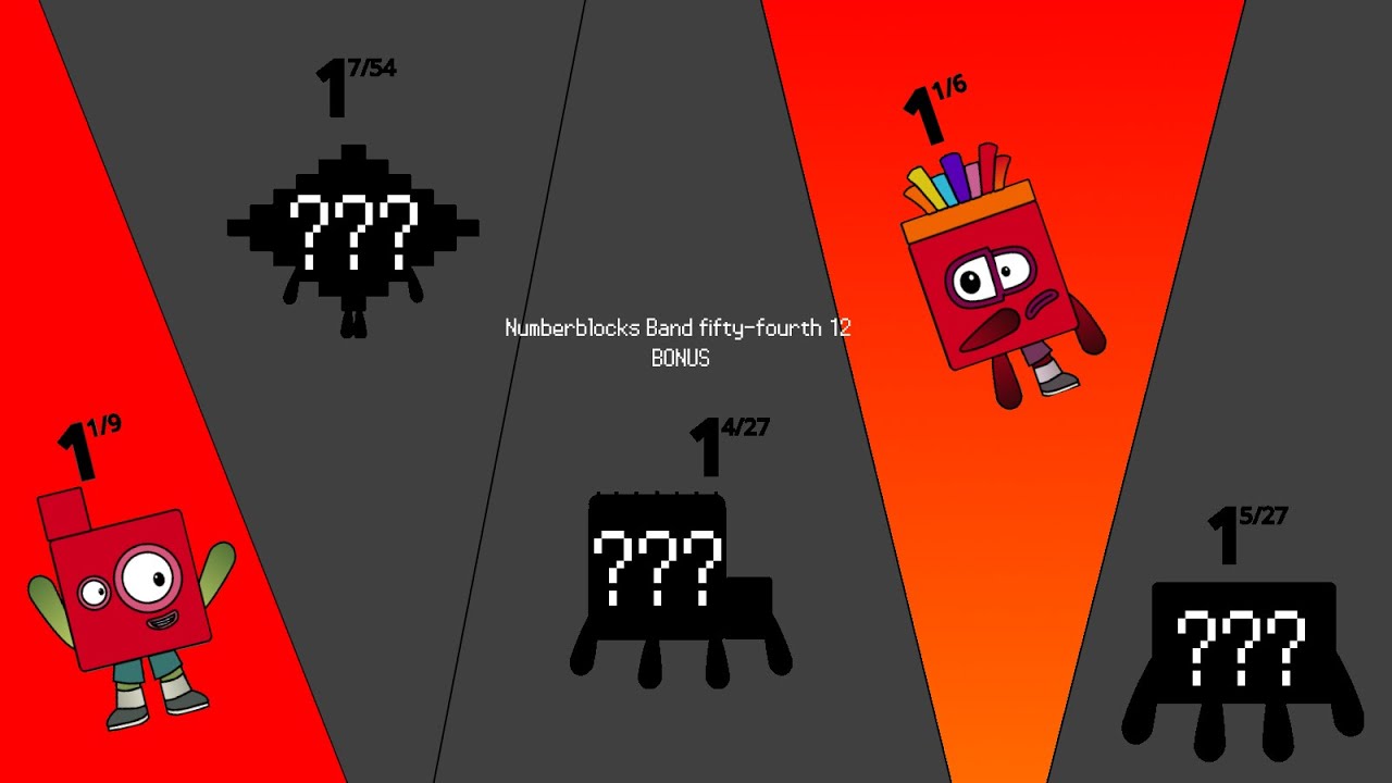 Numberblocks Band fifty-fourth 12 + BONUS - YouTube