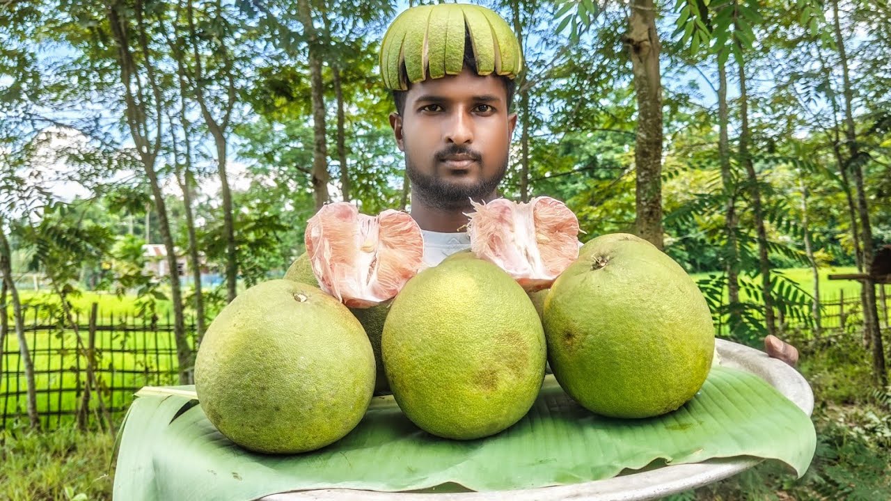 MASALA JAMBURA | Pomelo Fruit Masala | Grapefruits | Jambura Bharta ...