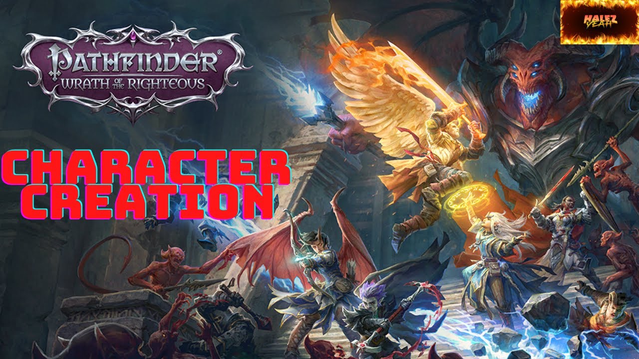 Pathfinder: Wrath of the Righteous - Character Creation - Angel Holy ...