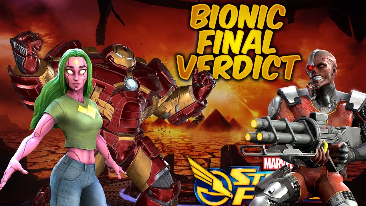 Definitive Bionic Avenger Recommendations. All testing completed. T4's ...