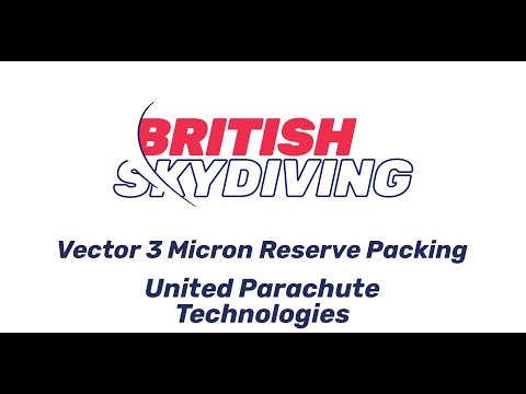 Kenneth Gajda - Vector 3 Micron Reserve Packing - United Parachute Technologies