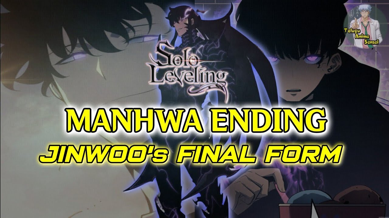 SOLO LEVELING Manhwa ENDING explained chapters 176 - 179| JINWOO saves ...