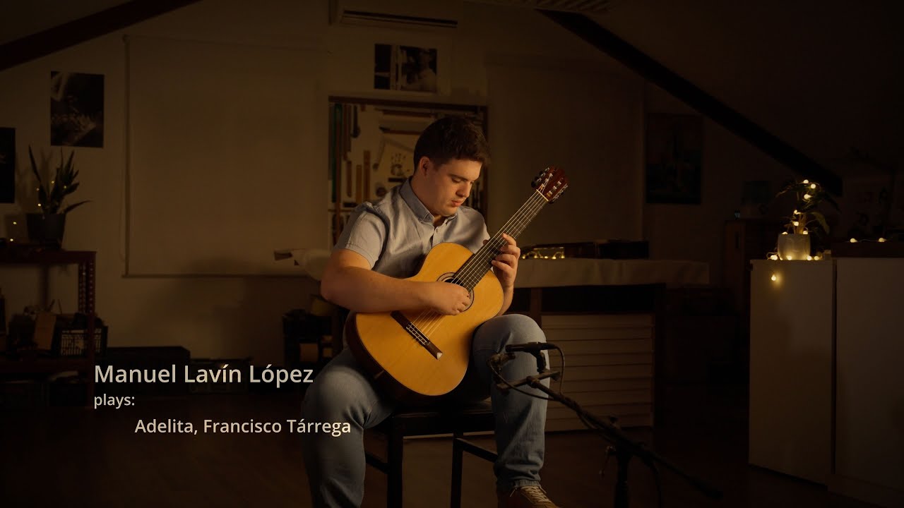 Manuel Lavín López plays Adelita; Francisco Tárrega, on a Grand Concert ...