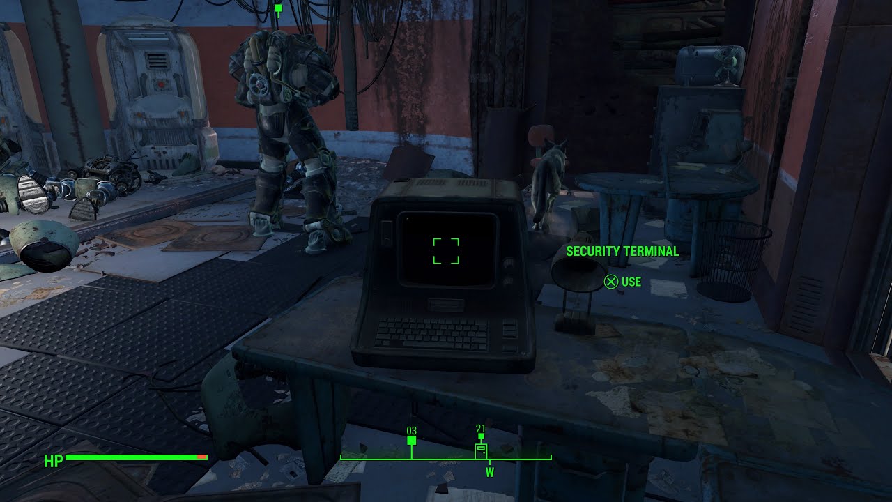 Security Terminal - ArcJet System - Fallout 4 - YouTube