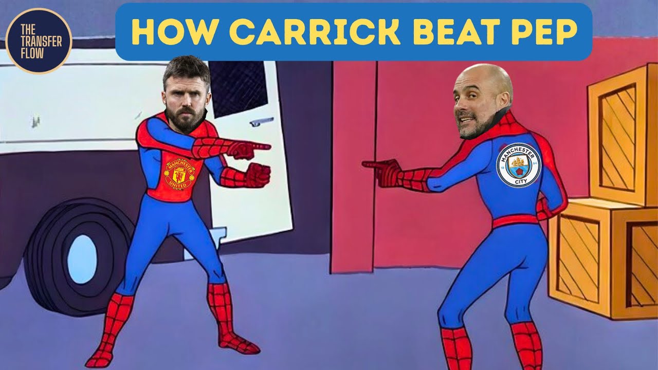 How Carrick Used Pep’s Tactics Against Him - YouTube