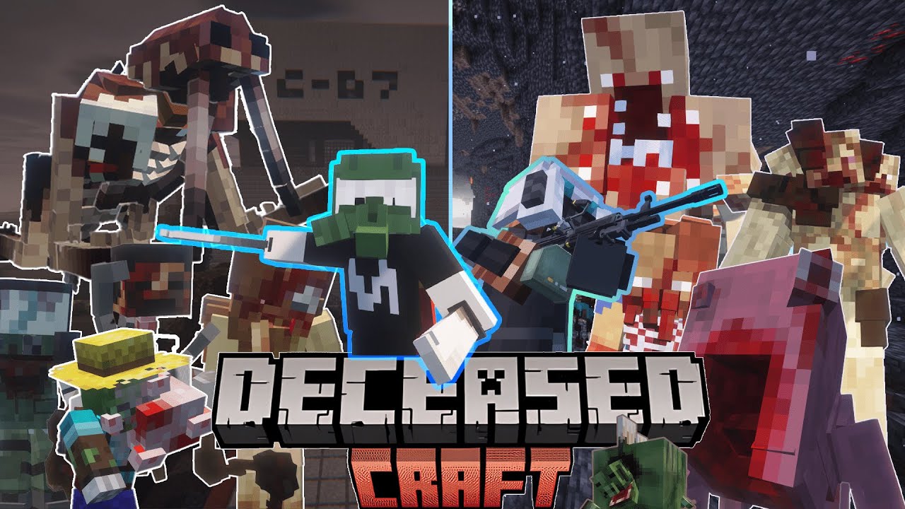 100 NGÀY MINECRAFT: TẬN THẾ ZOMBIE - DeceasedCraft - Modern Zombie ...